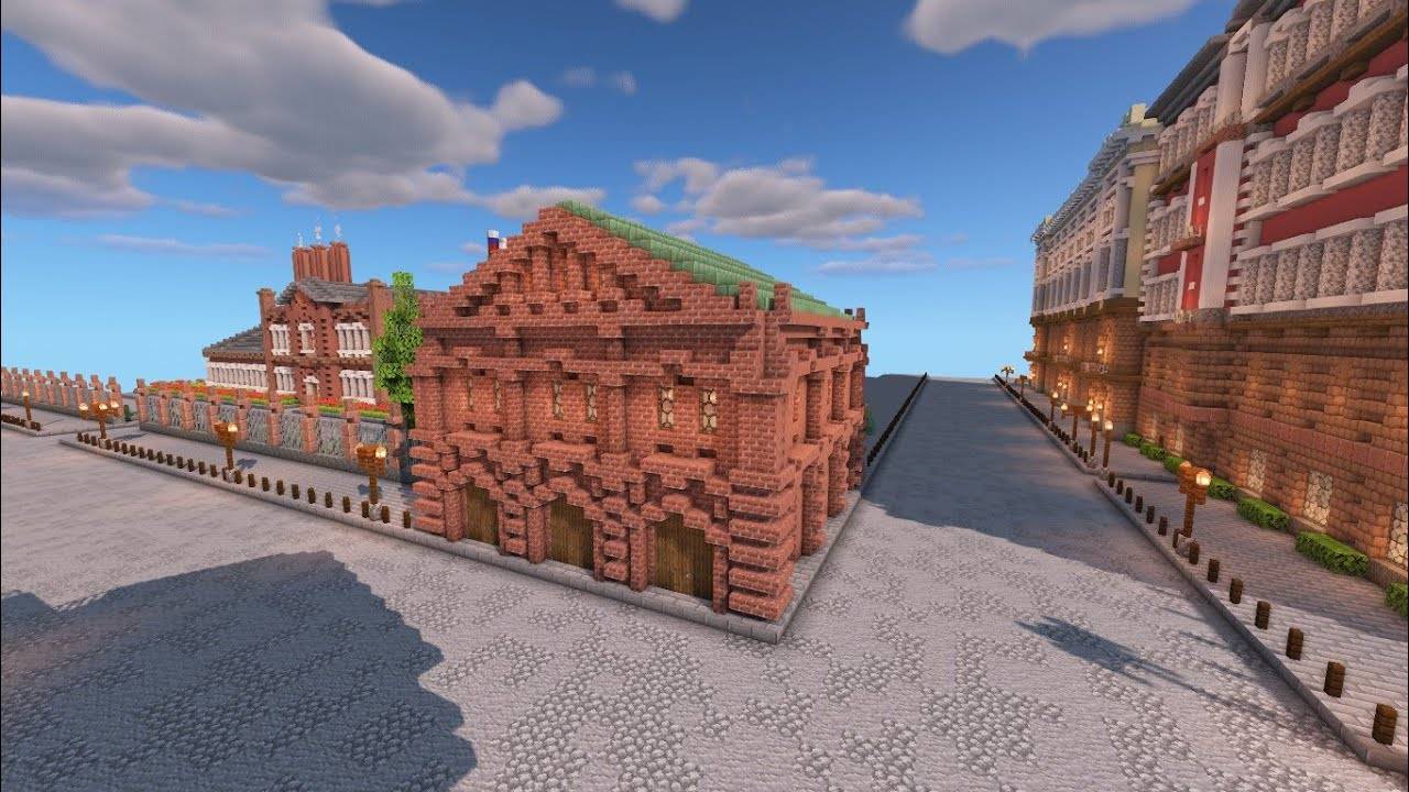 Пожарное депо в майнкрафте (Российская Империя)