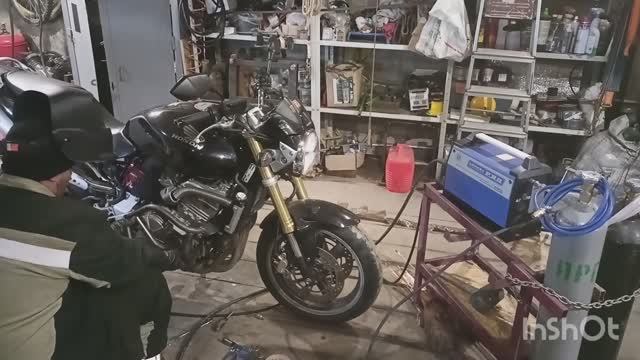 дуги безопасности для мотоцикла хонда