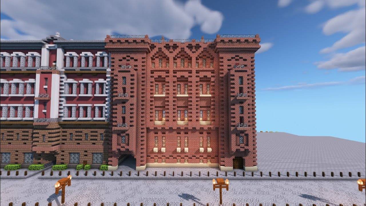 Доходный дом в майнкрафте (Российская Империя)