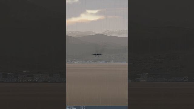 Су-33 Посадка на Кузю. Дождь. (DCS)