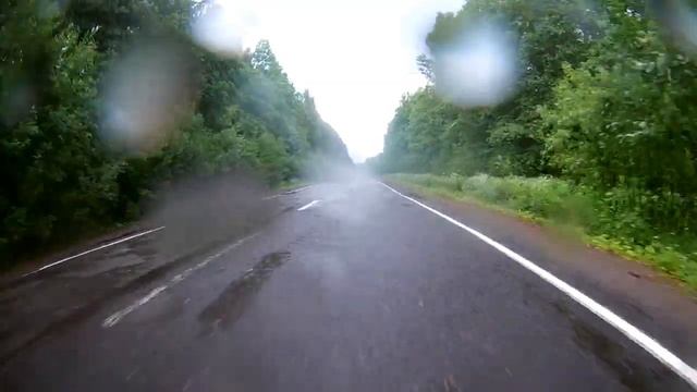 Дорога от города Бабаево до деревни Пальцево