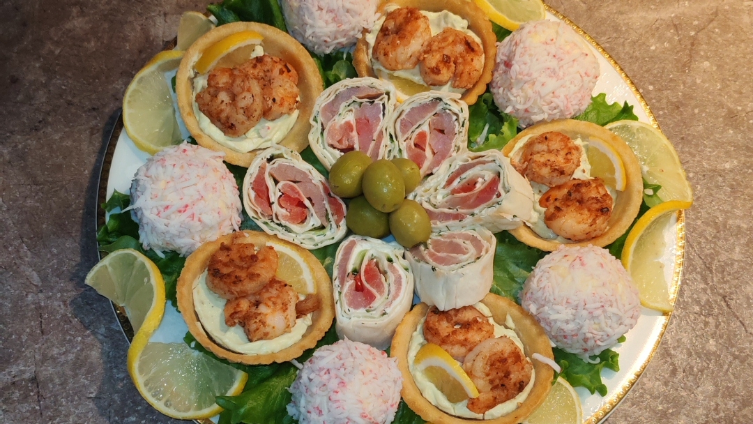 ТОП 3 самые популярные закуски из морепродуктов на праздничный стол!