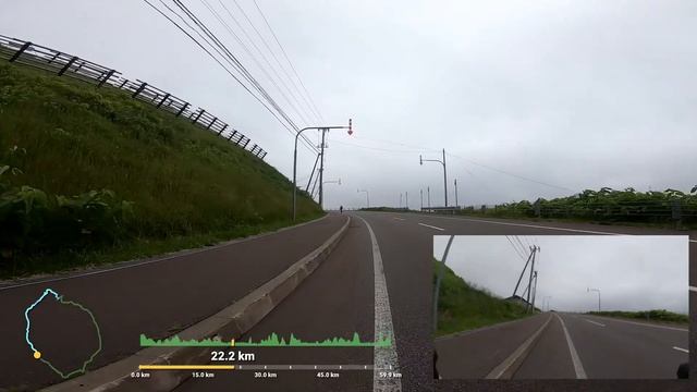 Отпуск на острове Хоккайдо, День 5: Велопрогулка вокруг острова Ришири, мыс Пеши, 28 июня 2022 г.