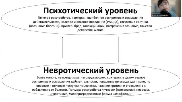 Симптомы, синдромы в психиатрии. Ранги псих. расстройств. Психоз. Продуктивные, негативные симптомы.