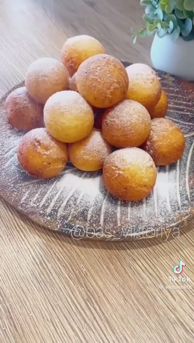 Творожные пончики шарики рецепт из СССР