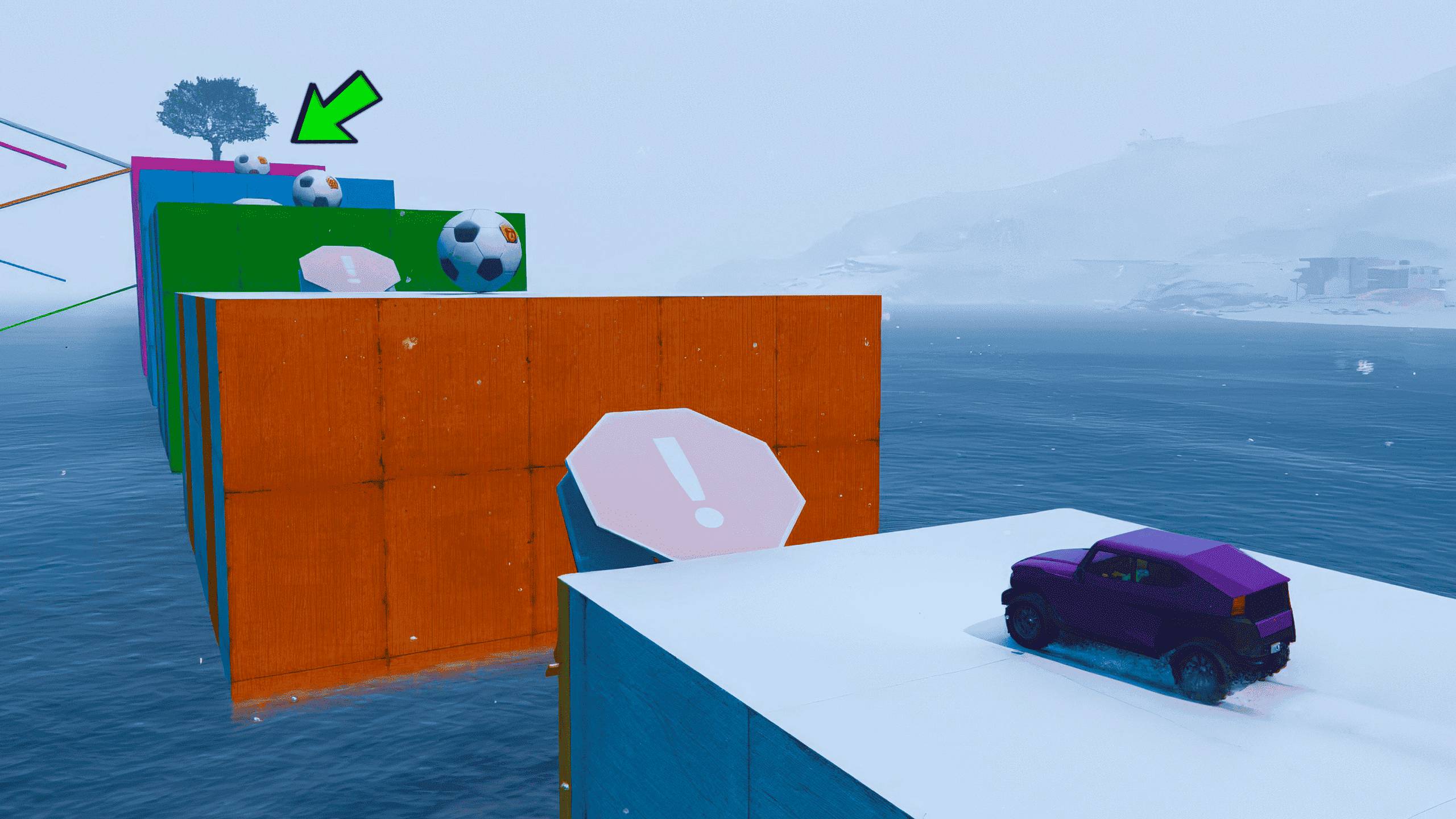 Челлендж ГТА 5 Радужные Пирамиды | Гонки GTA 5 Online