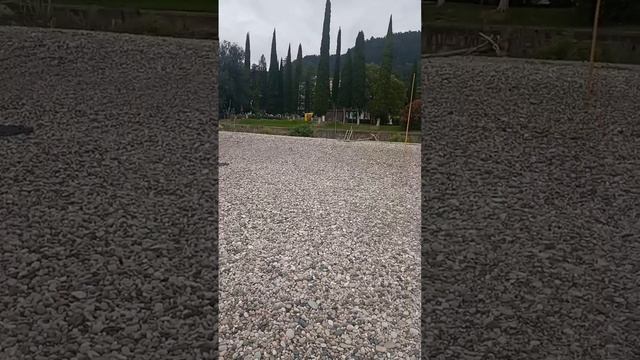 Абхазия. Новый Афон. На море. На пляже.