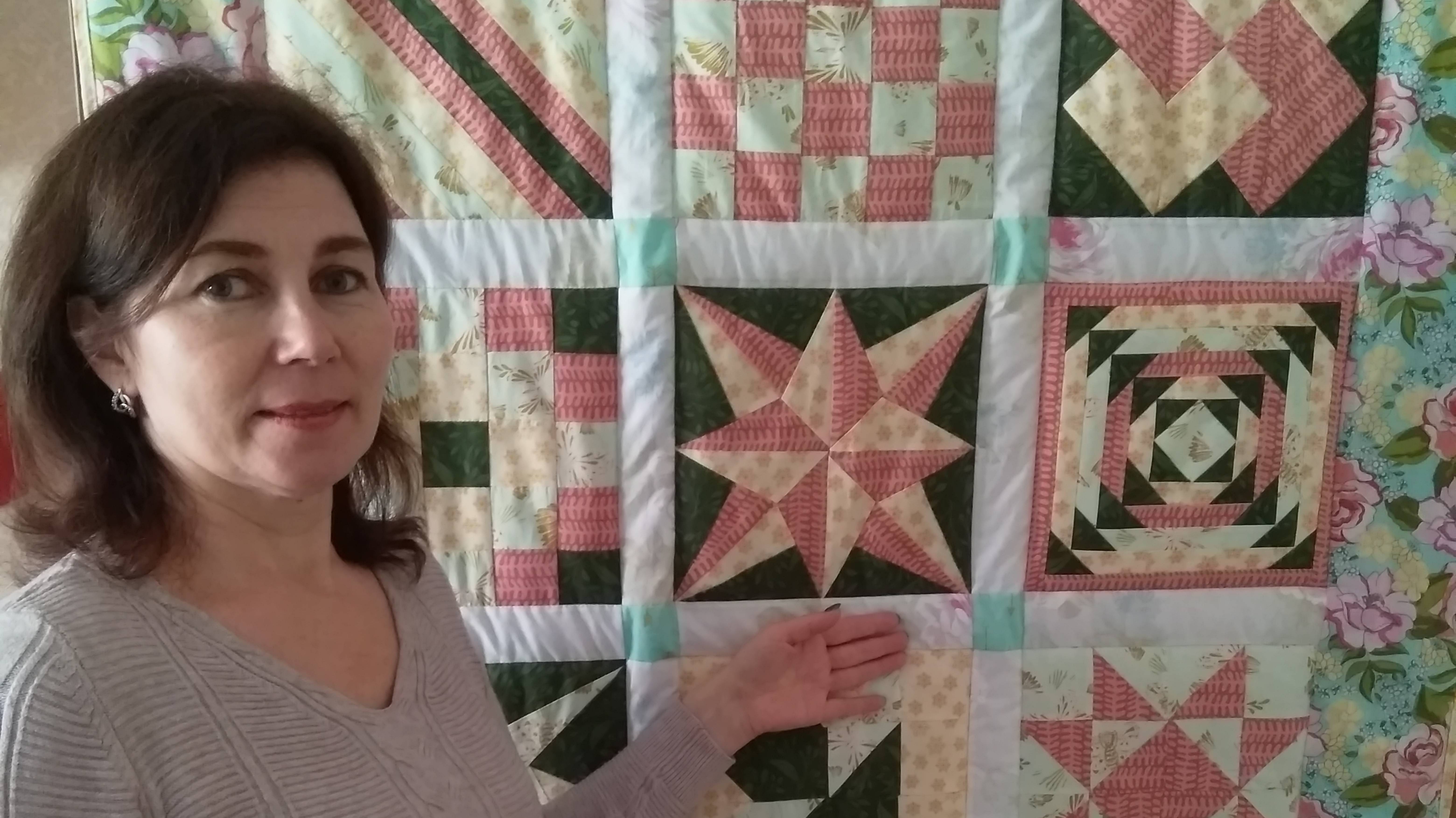 Марина Якименко - работы в Академии Лоскутного Шитья