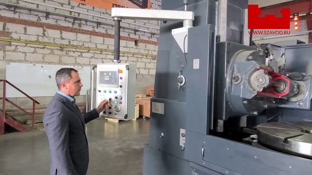 Зубофрезерный станок 53А11. Видео от производителя