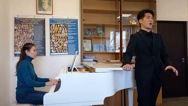 П. Булахов, ''Колокольчики мои'' -поёт Вэньчжэн Линь, концертмейстер Виргиния Путилина