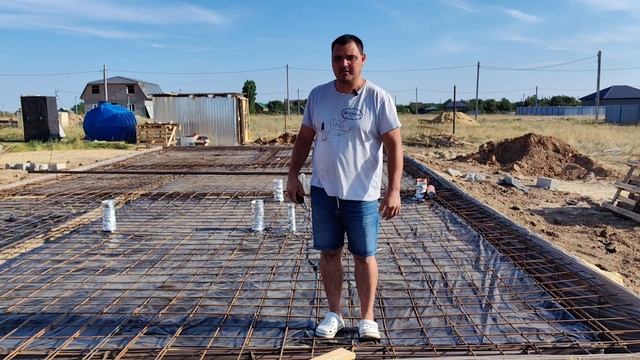 Фундамент под будущий дом !