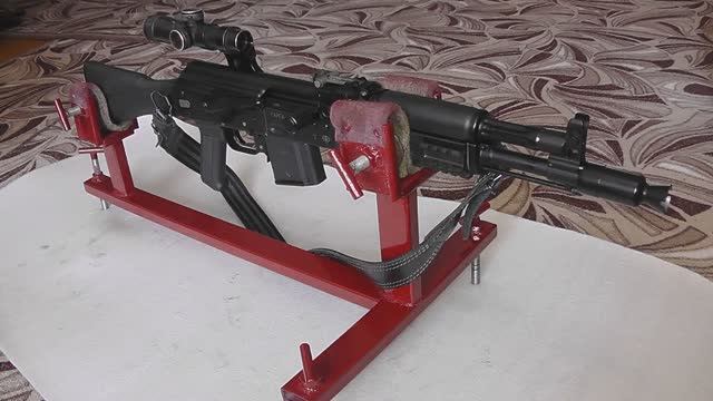 Пристрелочный станок. Сделай сам. Карабин Сайга 223.