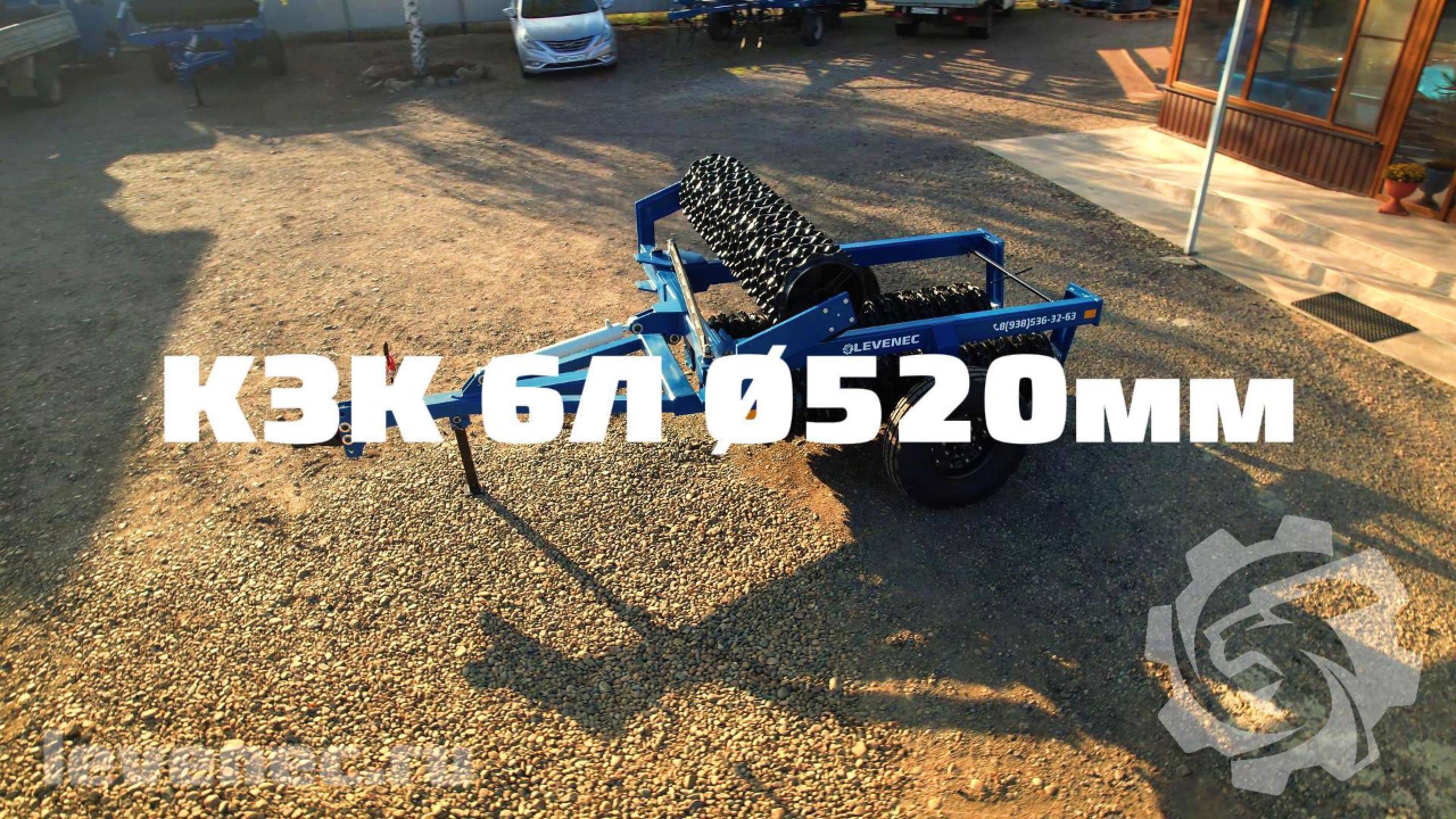 Каток зубчато-кольчатый КЗК-6 | обзор и технические характеристики