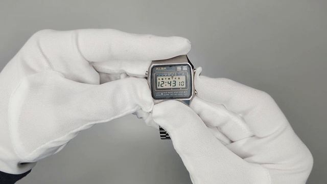 Обзор и настройка часов ALBA alarm-chronograph Модель Y 749-5000