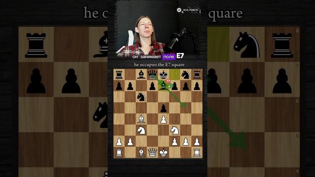 Наказываем за ранее Е5 в гамбите Морра! Smith-Morra gambit. #шахматы #гамбит #ловушка #жертва #мат