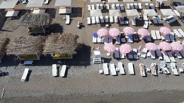 Kemer Türkiye Antalya. Veranda Beach. Drone video. Кемер Турция Анталья. Съемка с дрона