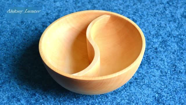Чаша из дерева. Токарная обработка / Bowl of wood. Woodturning