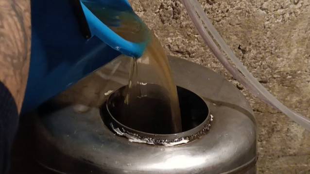 Домашнее белое вино 2024 - 2.