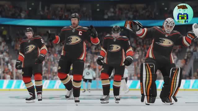 NHL 19. 5 NHL THREES. Только игровой процесс. Без комментария.