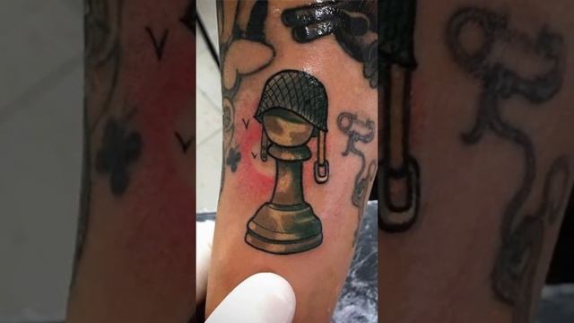 Татуировки с шахматами