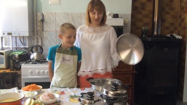 Рис с курицей кари и Мильфей