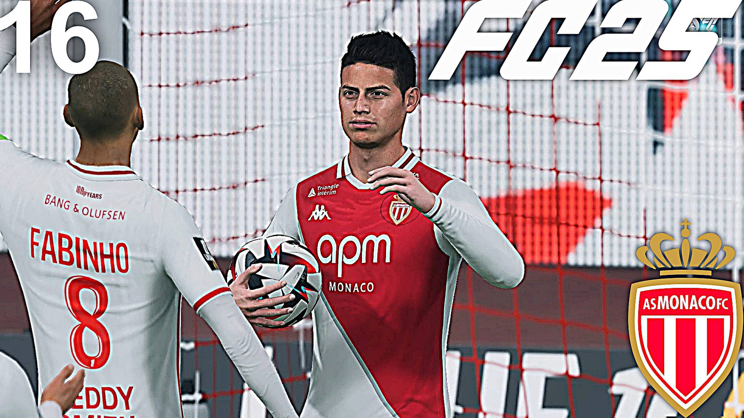FC 25 КАРЬЕРА ЗА МОНАКО #16 - МОНАКО ПРОДОЛЖАЕТ БОРЬБУ ЗА ЧЕМПИОНСТВО И ХАМЕС ДАРИТ НАДЕЖДУ!