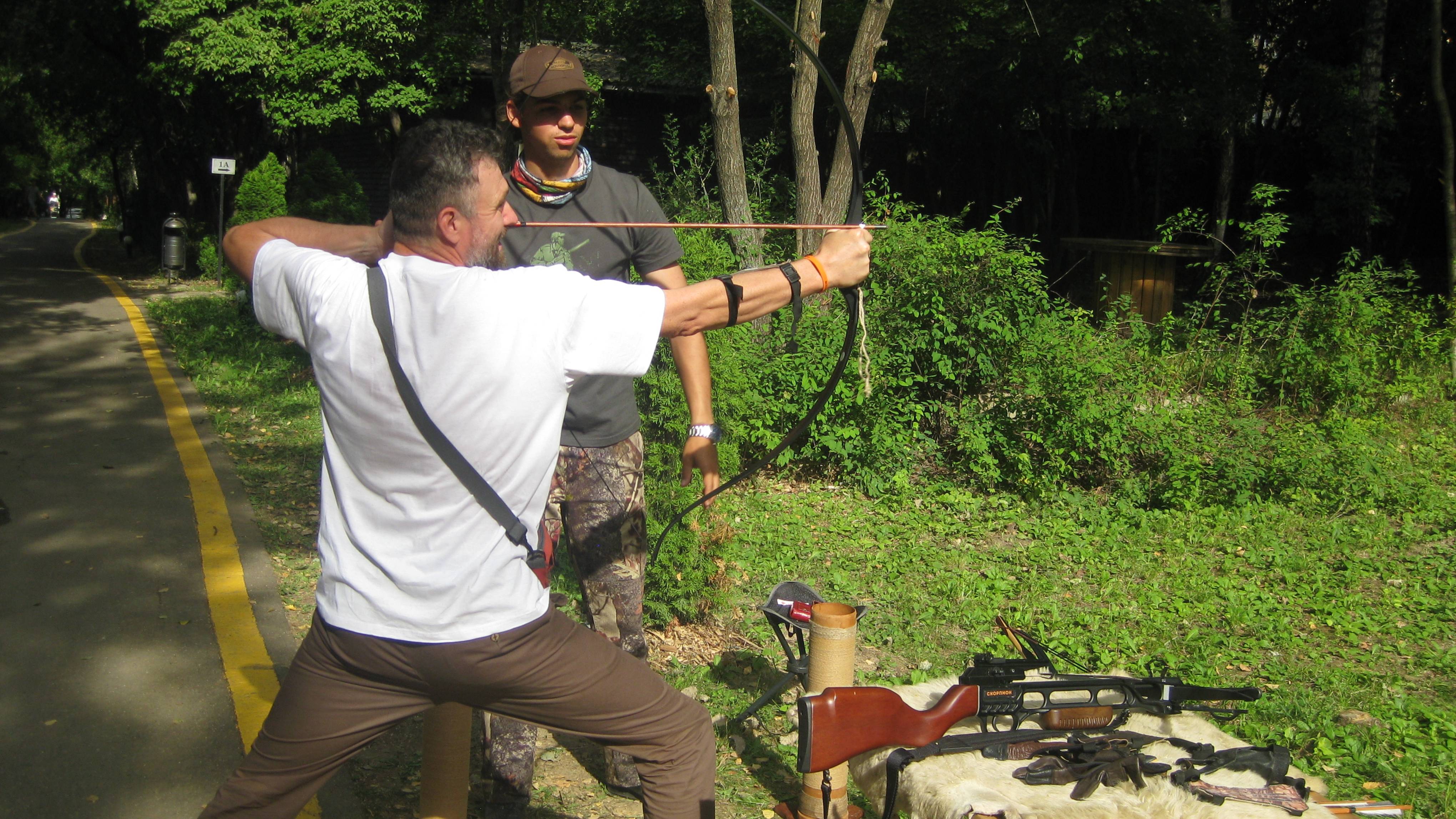 Выездной лучно-арбалетный тир на тимбилдинге