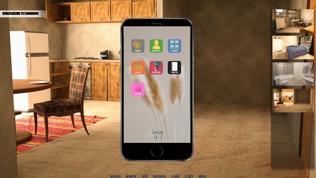 Мобильный телефон на Renpy