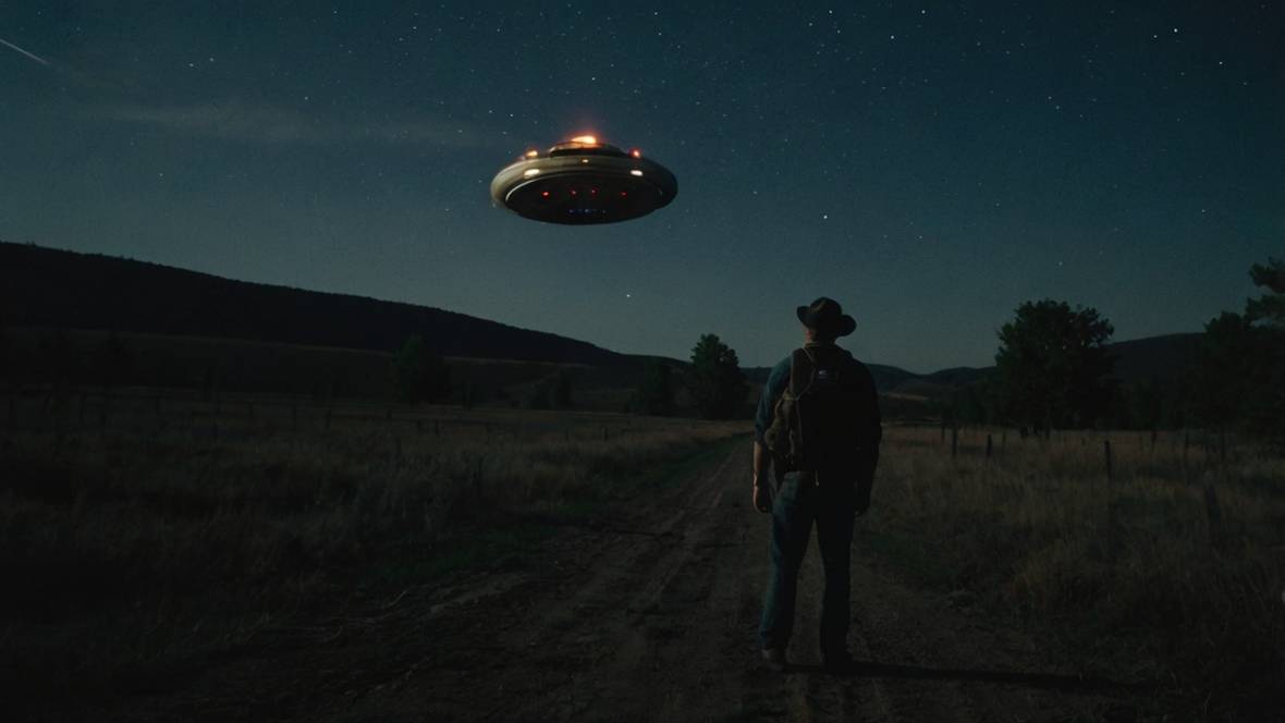 НЛО над территорией Индианы