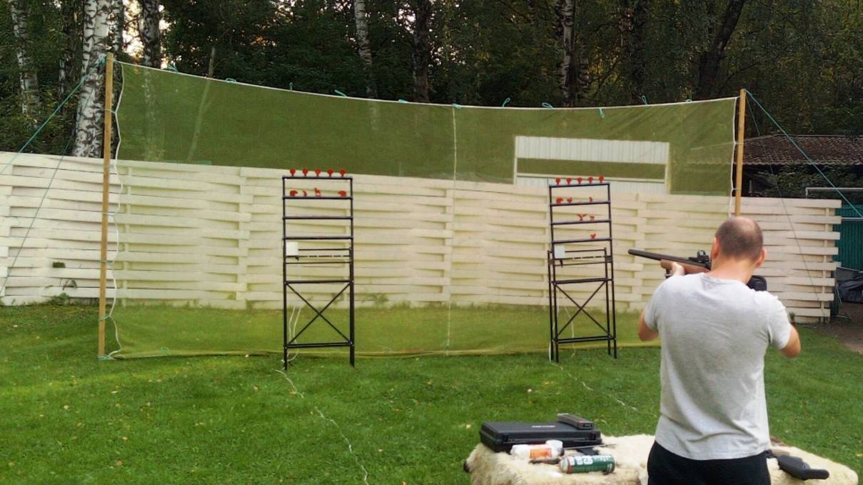 Выездной страйкбольный тир / винтовки и автоматы