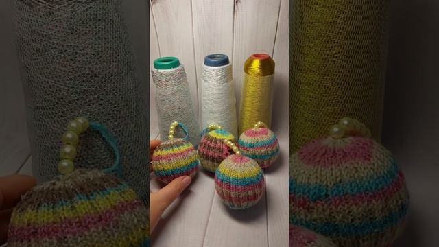 Наглядный пример как смотрится разный люрекс в вязании спицами🪩🔮🧶 Ссылка на МК в описании