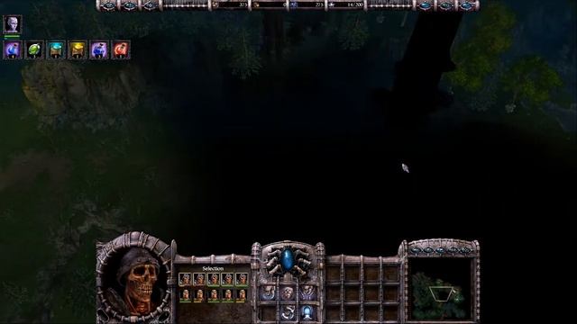 Armies of Exigo: mission 4: Emerging from Shadow; playing on Linux (Gentoo, Conty)