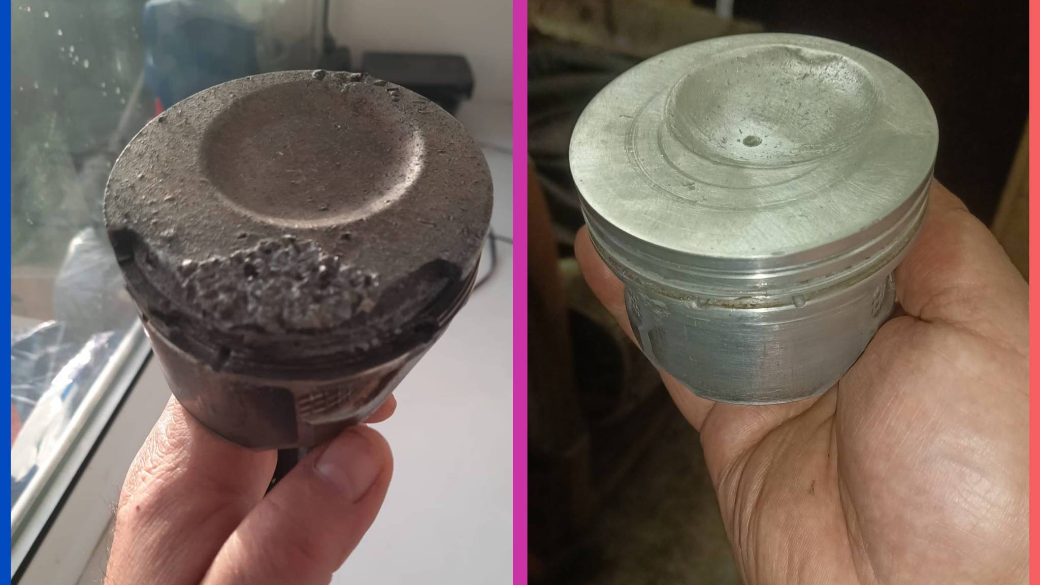 Ремонт поршня ДВС