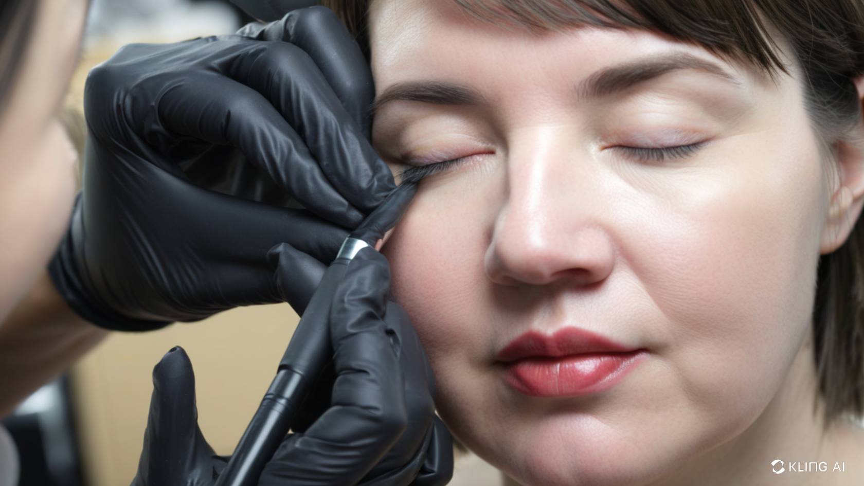 Перманентный макияж cтрелки с растушёвкой😍 Долговременная Красота и Удобство❗