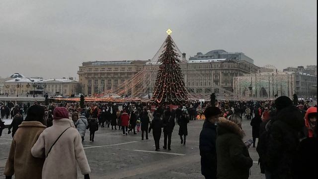 Рождественская Москва. 2021 г.