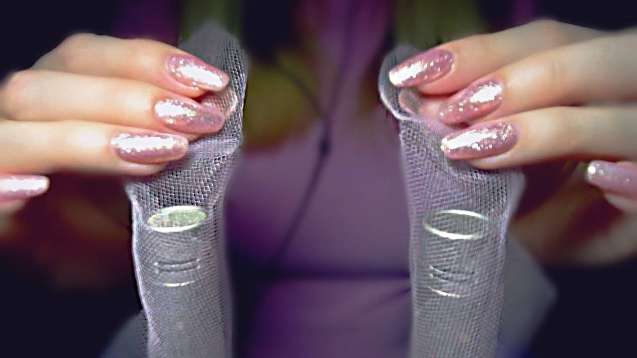 АСМР звуки шуршащей обертки, бумаги, сетки и нежных прикосновений