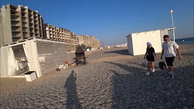 Евпатория ул. Симферопольская пляж. Крым.