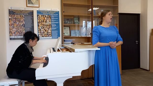 А. Сальери, ария Эфелии из оперы "Грот Трофонио" -поёт Вероника Банарь