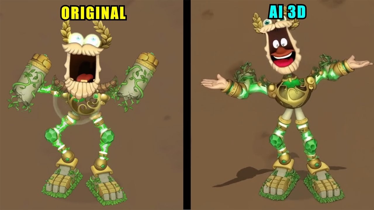 МОНСТРЫ ПРОТИВ ИИ (My Singing Monsters, Мои Поющие Монстры, Msm, Мсм)