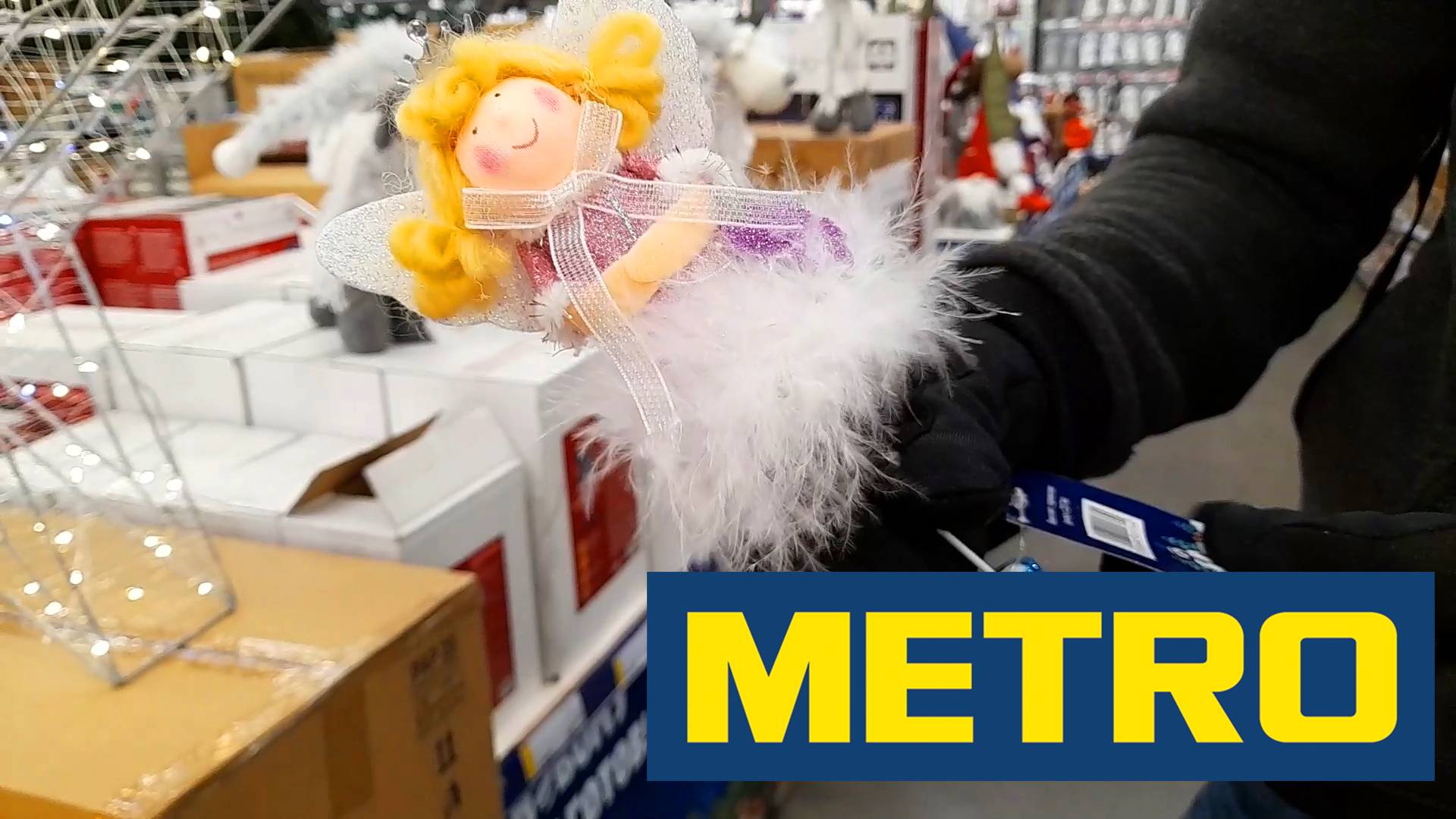 Супермаркет МЕТРО ! ШИКАРНЫЕ, но очень ДОРОГИЕ украшения на елку / Обзор НОВИНОК к НГ 2025