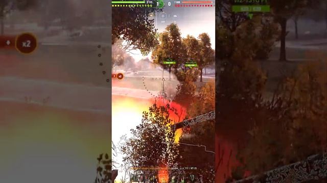 ВЕЗЕНИЕ ИЛИ СКИЛЛ? ВЗЯЛ ПАРИЖ НА АРТЕ ! #shorts #iromix  #миртанков #worldoftanks #tiktok
