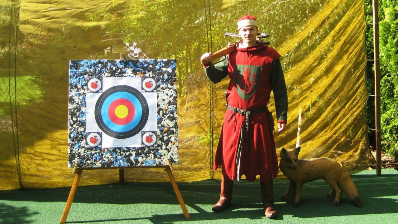 Арбалетный средневековый тир / Выездной тир в историческом стиле