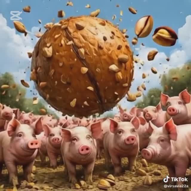 орешки летят