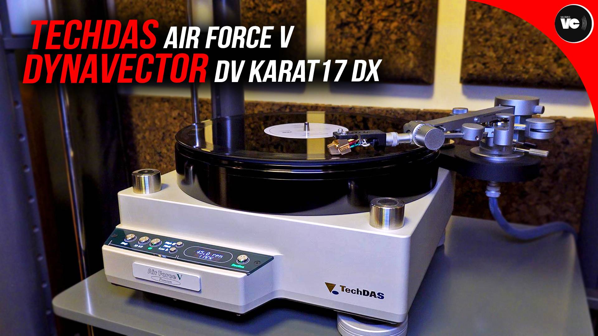TechDas Air Force V + Dynavector DV Karat17 DX