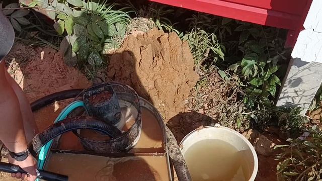 2 скважины и кольцо вместо кессона   29 08