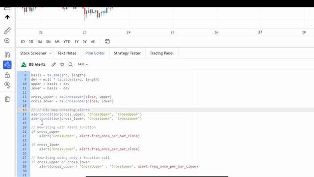 7.4 Alert Function - Universal Alerts