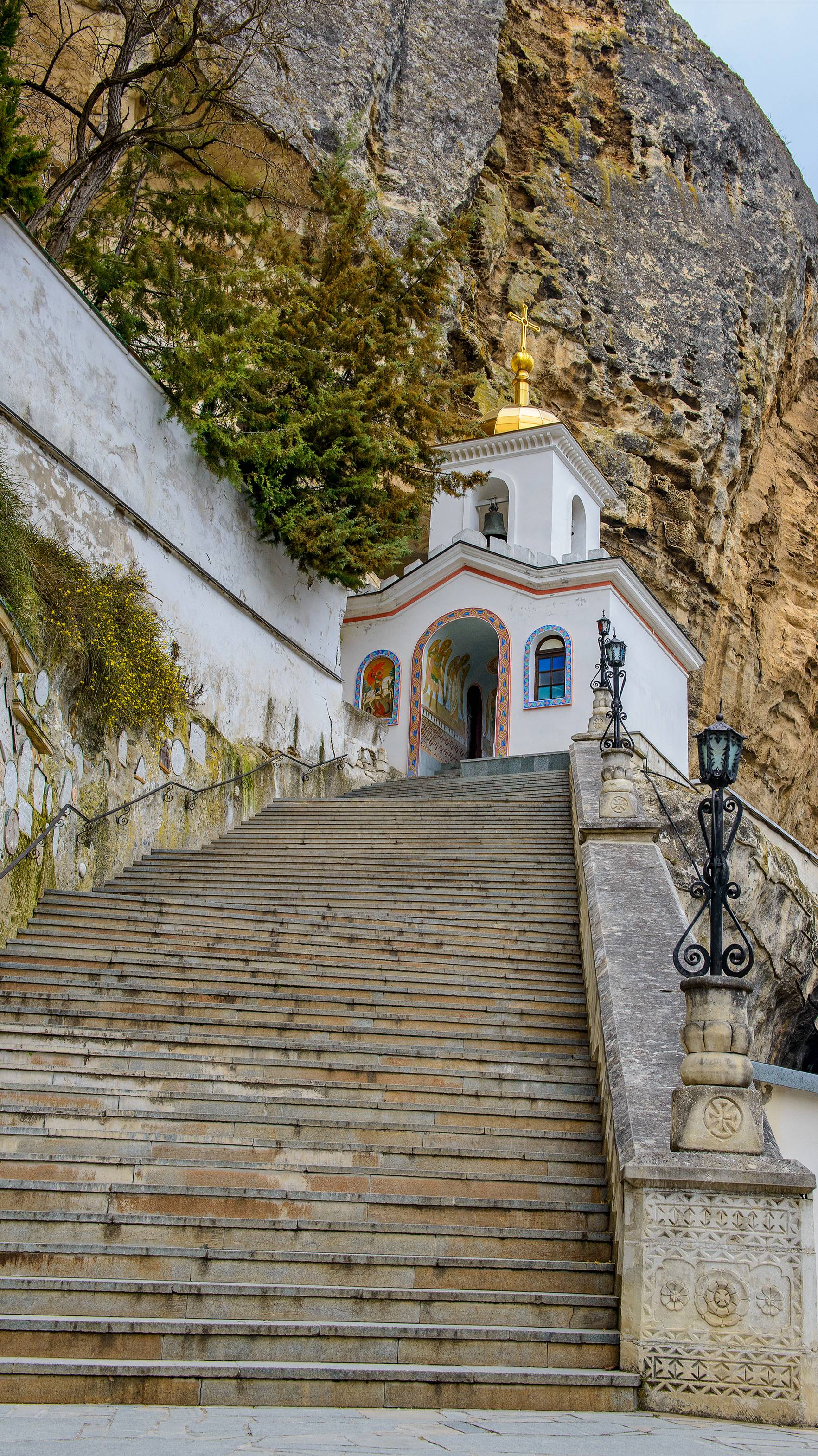 Свято-Успенский мужской пещерный монастырь, Бахчисарай. Крым.
