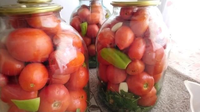 ПОМИДОРЫ НА ЗИМУ! КАТАЕМ ВКУСНО!!! МАРИНАД СУПЕР!