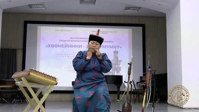 Шолбана Белек-оол. Конкурс Хөөмейимни-хөгжүмүмнү.