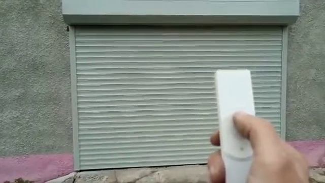 Роллетные ворота с дистанционным управлением | Alumdevelop